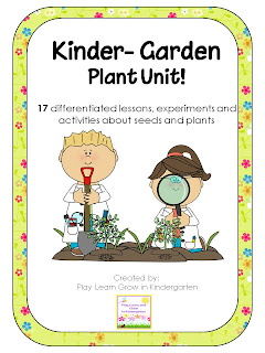 Play Learn and Grown in Kindergarten: Spring...and my new Plant unit!