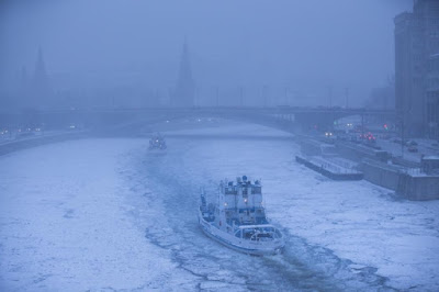 The Frozen Moskva River - World Politics