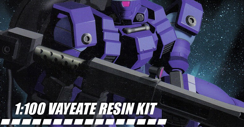 C3 Tokyo 2016 : D-Place 1/100 Vayeate Resin Kit - Gundam Kits ...
