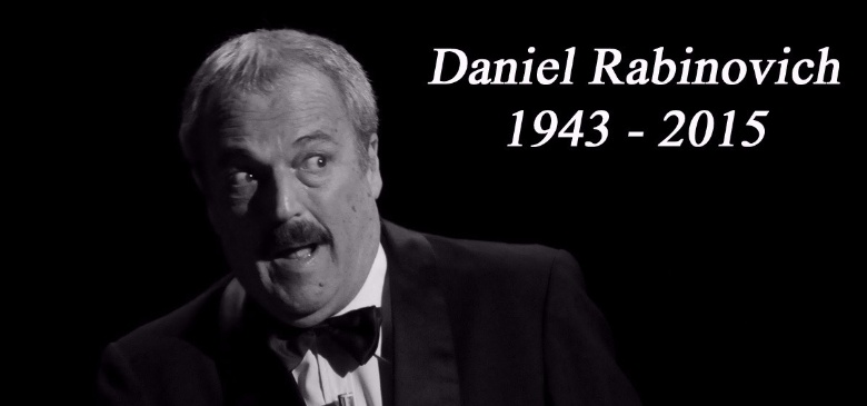 Platea San Juan: EL HUMOR DE DUELO. MURIO DANIEL RABINOVICH