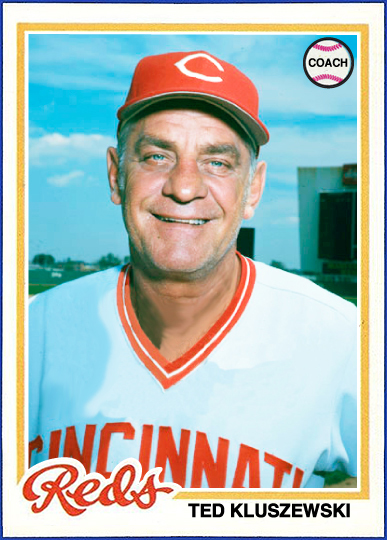 WHEN TOPPS HAD (BASE)BALLS!: FANTASY COACH CARD- 1978 TED KLUSZEWSKI