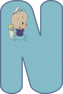 Abecedario con Popeye Bebé. - Oh my Alfabetos!