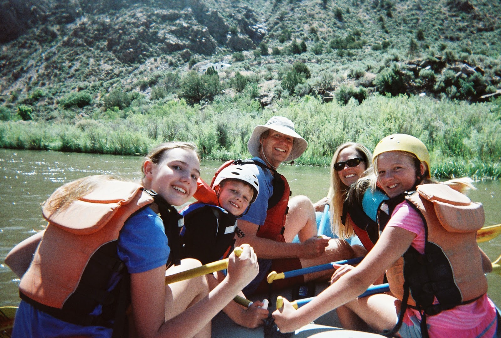 Adventures of the Girls and their Little Brother: Rafting!