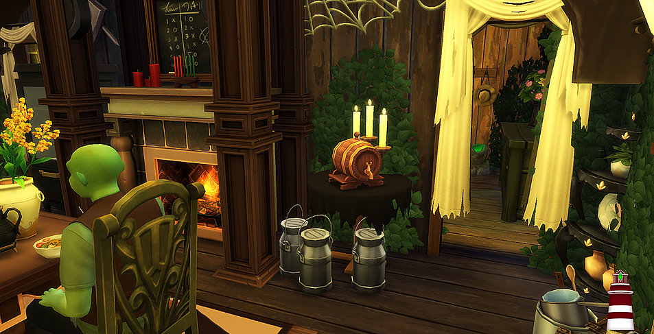 Shrek's Swamp House | Sims 4 Houses