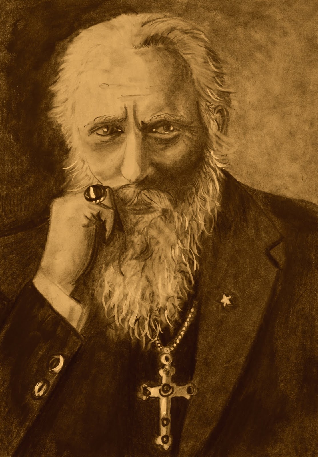 Claudio Tomassini: Charles Webster Leadbeater - Claudio Tomassini Retratos