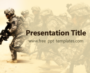 Army Powerpoint Template - bpsapje