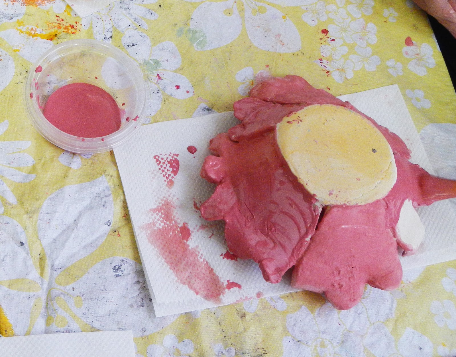 that artist woman: Clay Poppies