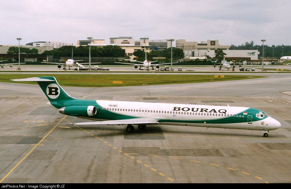 Bouraq Airlines | I Love Planes