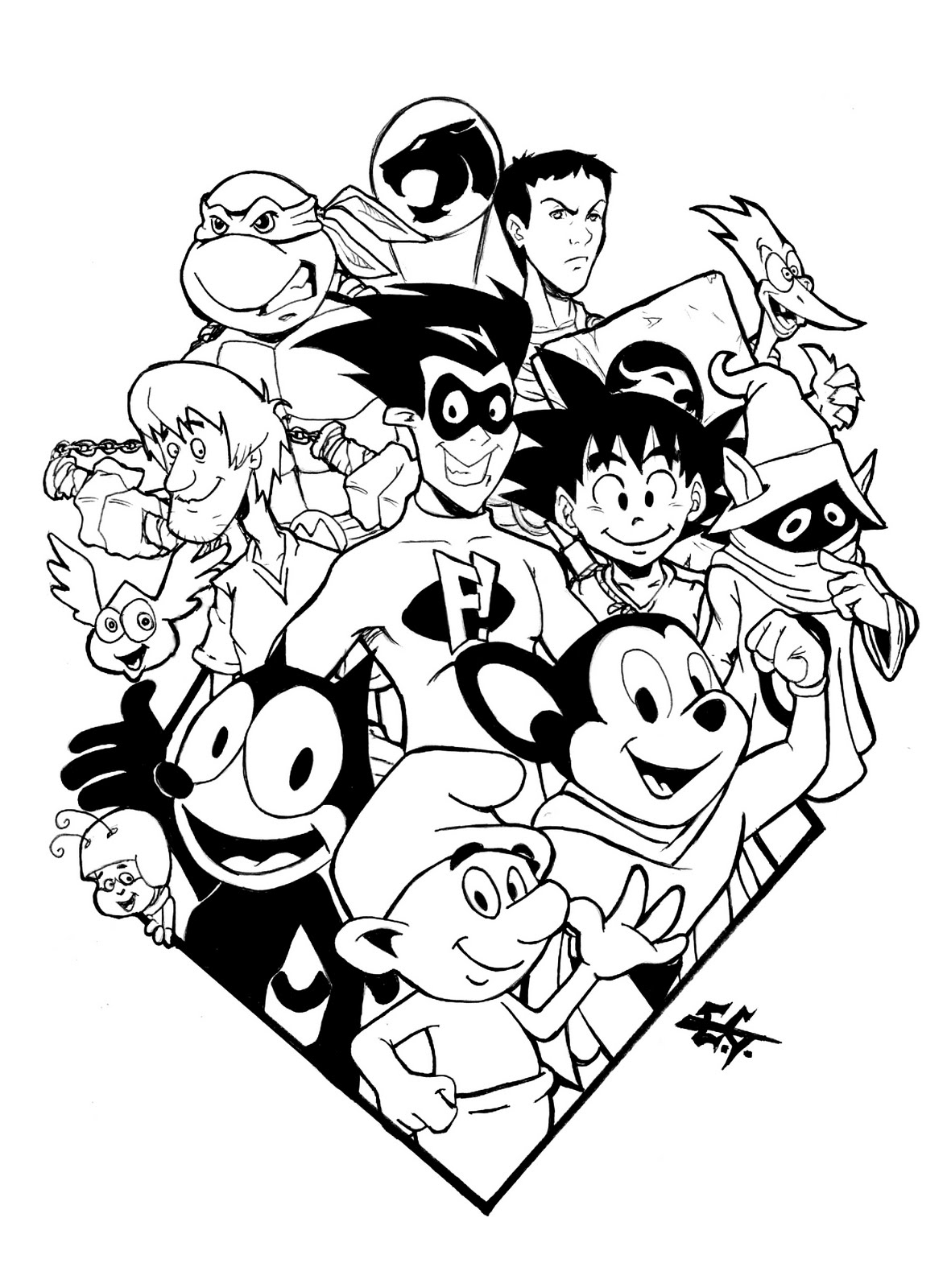 Be Creative: Vários desenhos