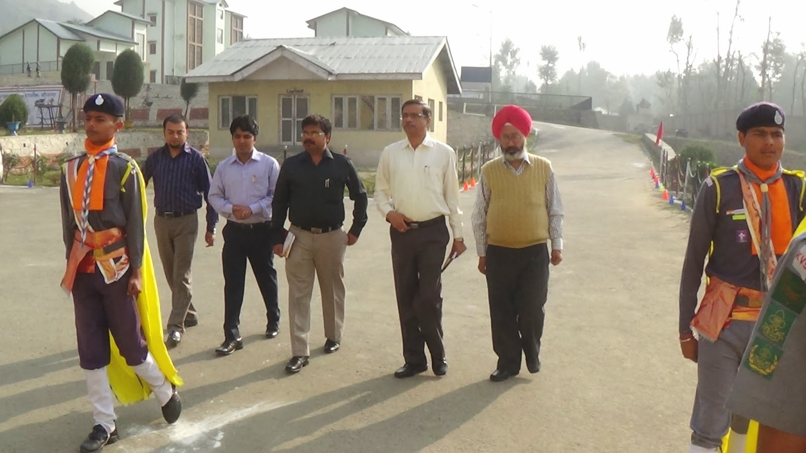 KVS Jammu Region BS&G Activities: Colour Party Receives Guests