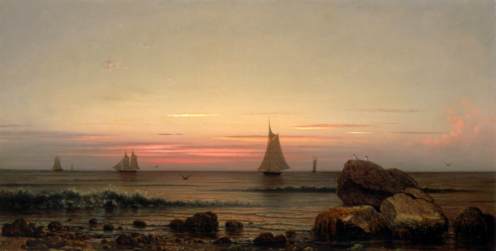 19th century American Paintings: Martin Johnson Heade