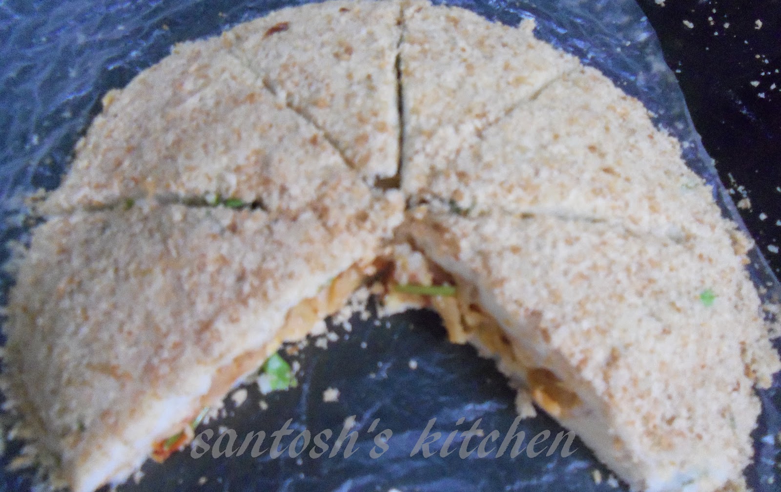 @: PASTA STUFFED POTATO TRIANGLES