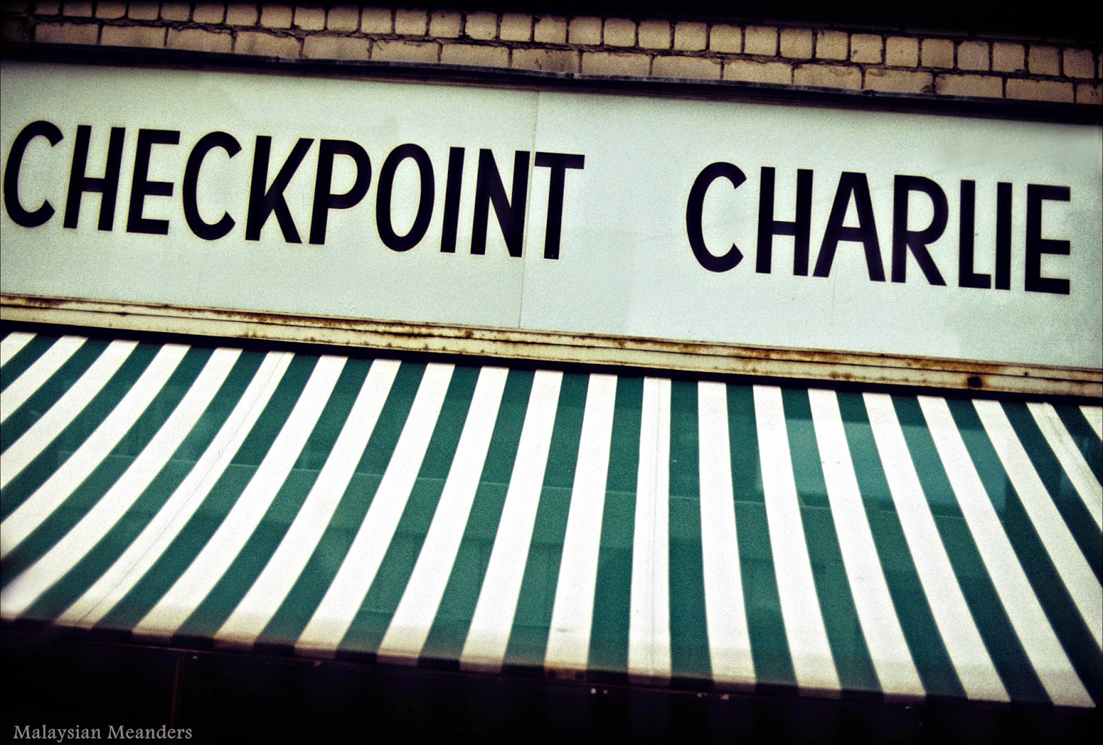 Malaysian Meanders: Flashback to Before the Fall of the Berlin Wall