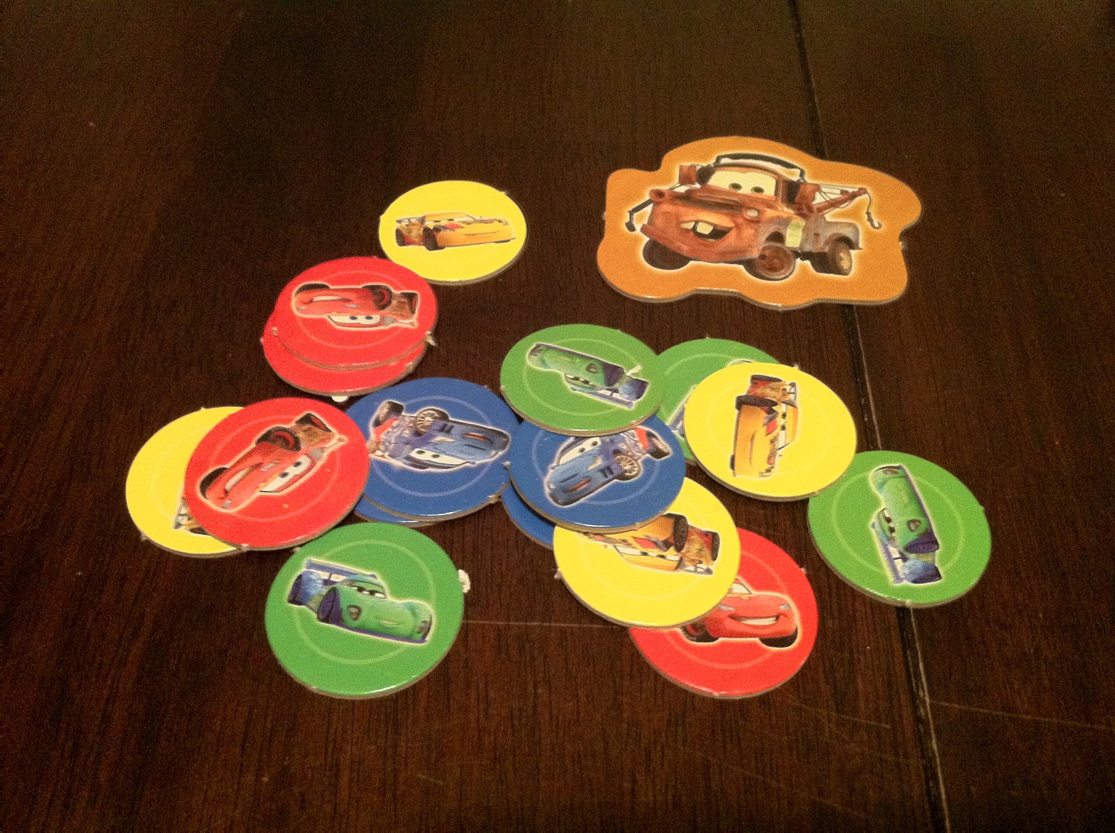 Fruitless Pursuits: Board Game Unboxing: Cars 2 Sorry! Sliders