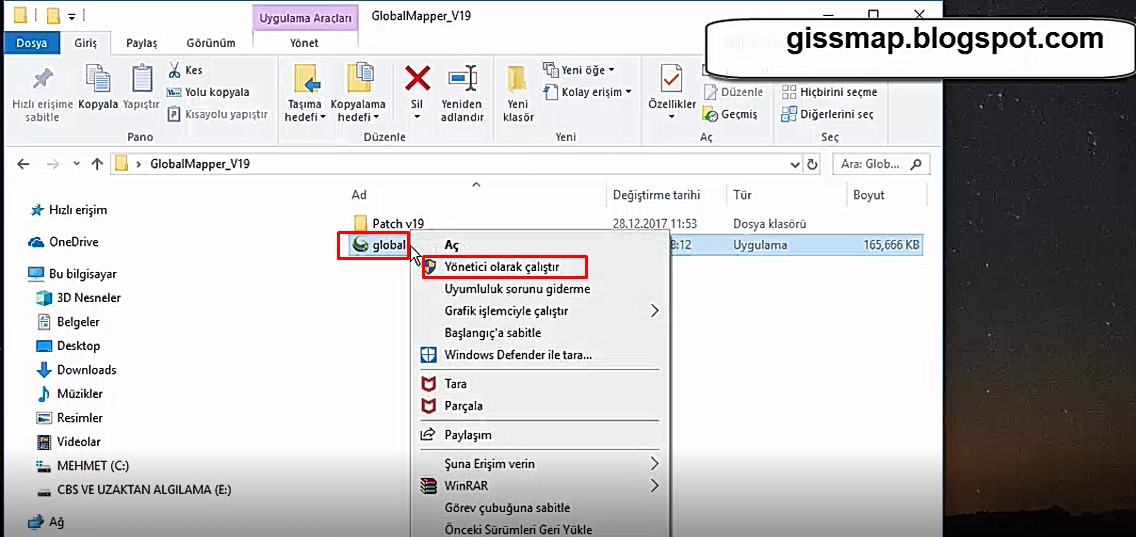 GLOBAL MAPPER INSTAL AND CRACK V19