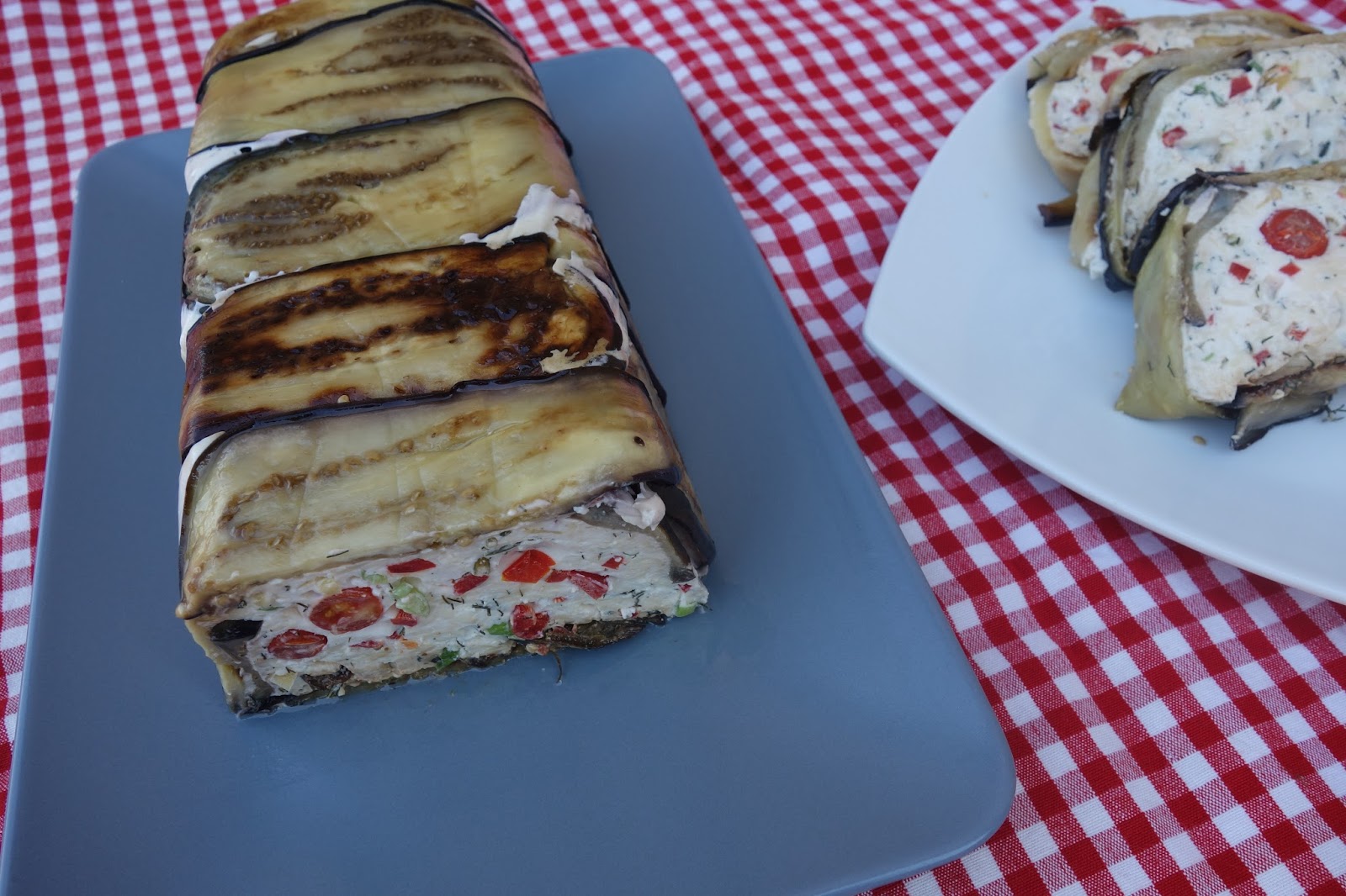 Terina de branza si vinete