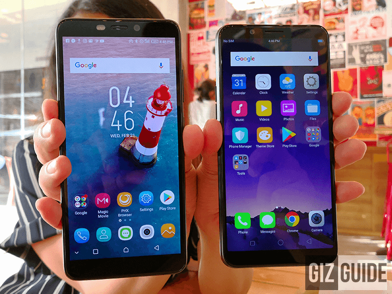 Infinix Hot S3 vs OPPO A83 Specs Comparison