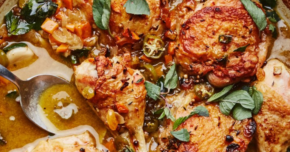 Recipes from the kitchen of Chrissy and Jeff: Chicken Escabeche