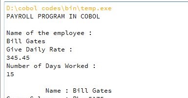 Payroll program in c language source code - commper