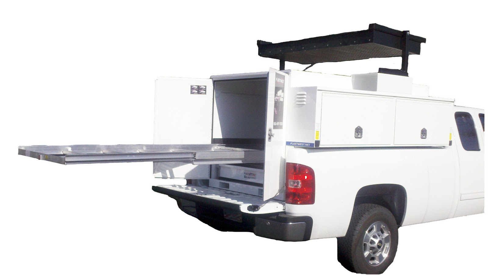 Transferable Slip-On Work Truck Bodies For Standard Pickup Trucks: Road ...