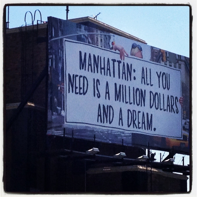 Landed in NYC: Manhattan Mini Storage's ads
