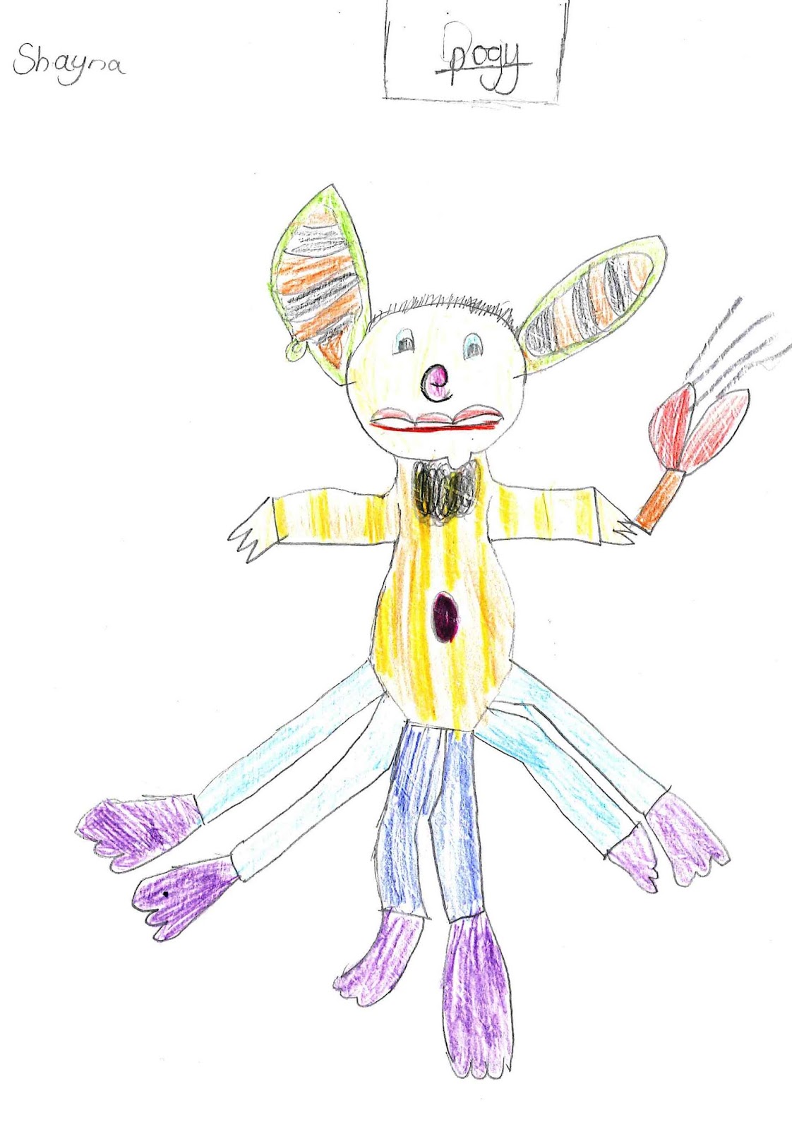 Let's Write a Monster Book: Pogy by Shayna