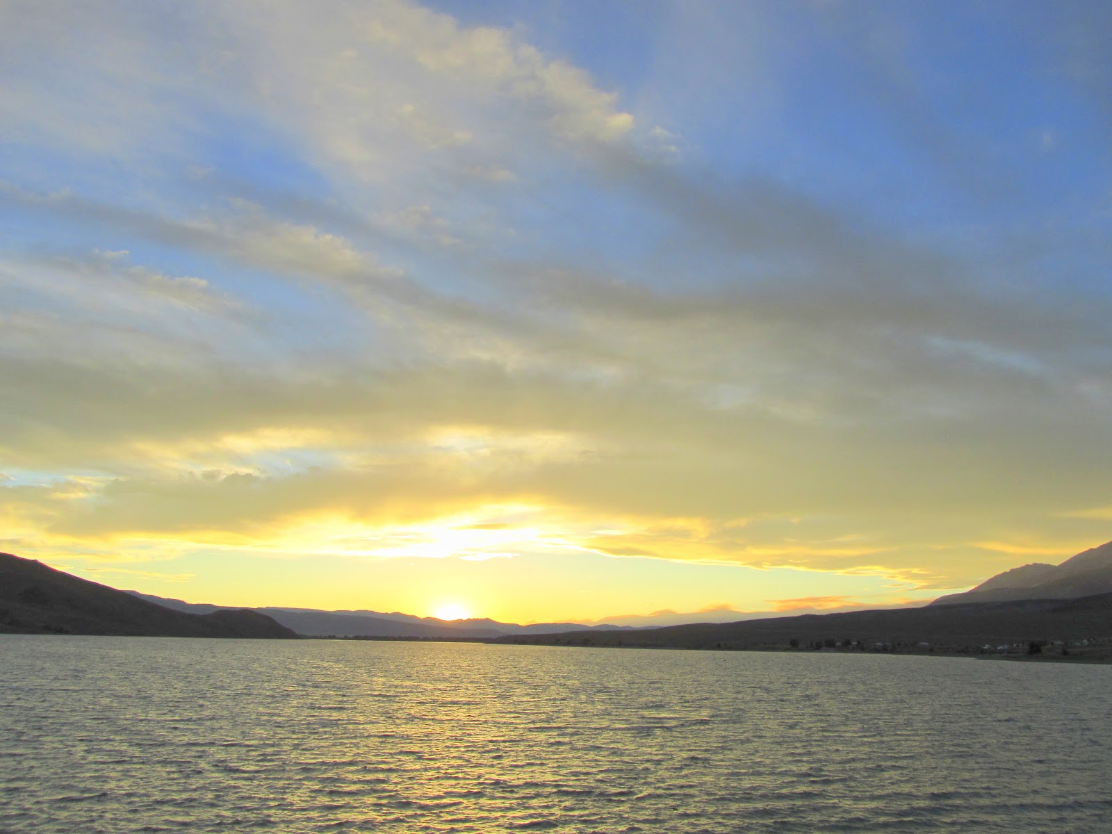 Keeping Focused: Mackay Reservoir Sunset