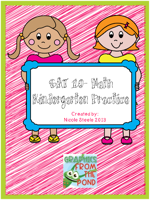 Steele Teaching: Sick Day and SAT 10 Kindergarten