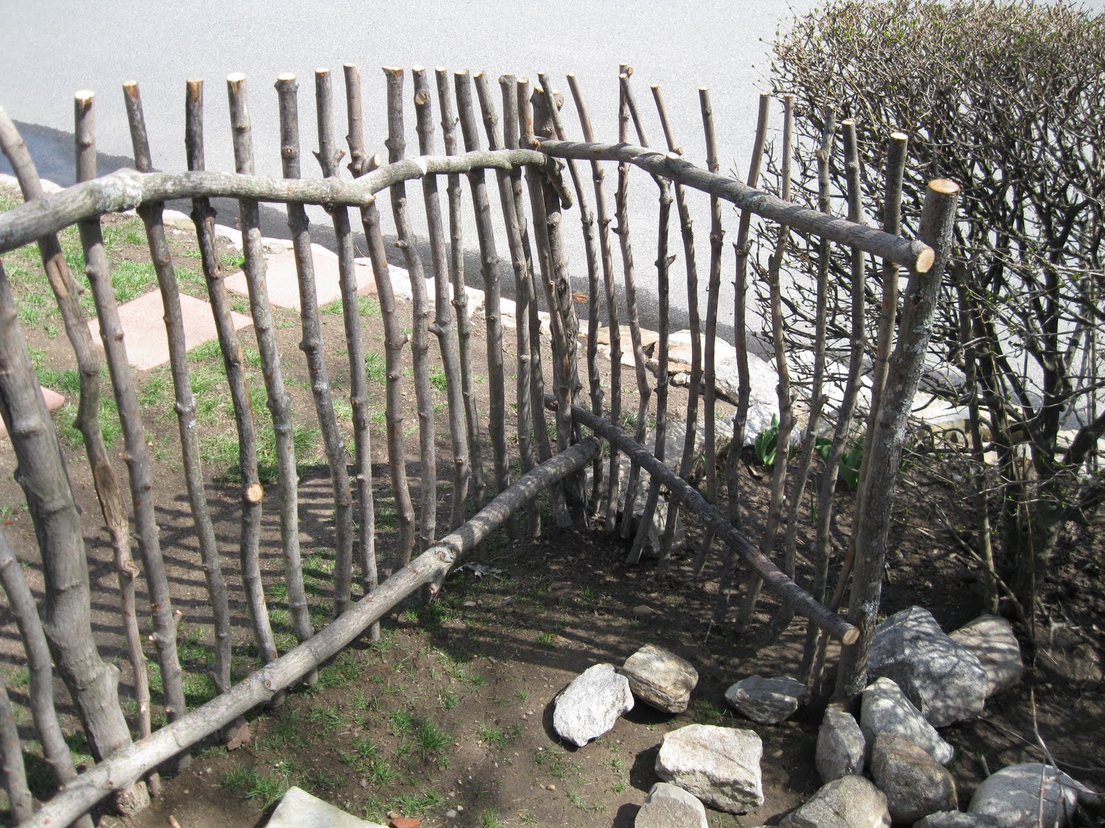 Rustic Stick Co.: Rustic Fence #1