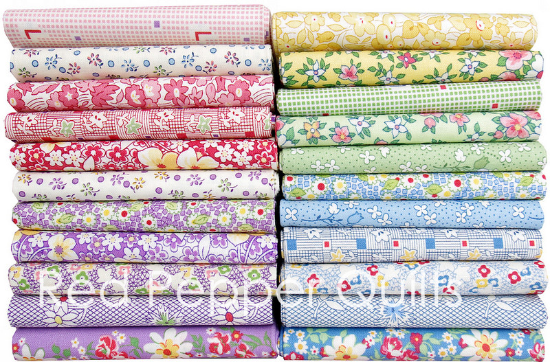 Red Pepper Quilts: Sunday Stash #324 Pinafores and Petticoats by Kaye ...