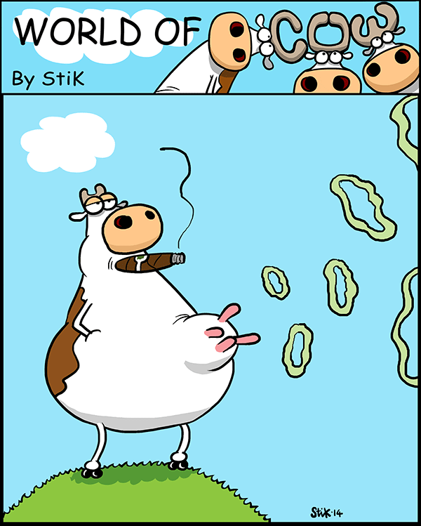 The Cartoonist known as StiK: World of Cow