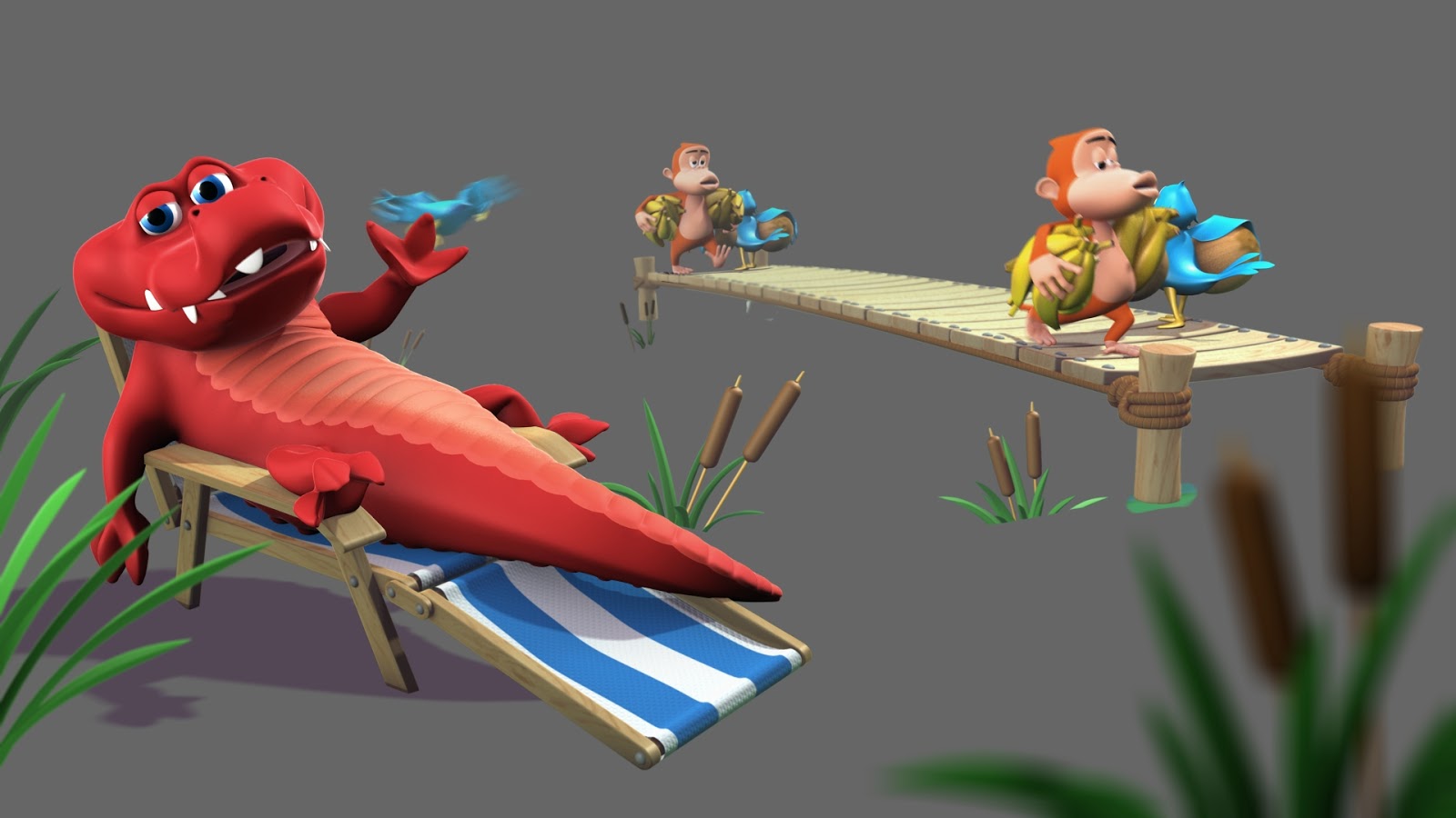 Josè Sala: Mattel - Greedy Gator