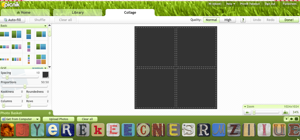 The Ivy Twines: DIY Letter Art {tutorial}