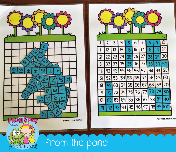 100 Chart Activities for the Year! | From the Pond