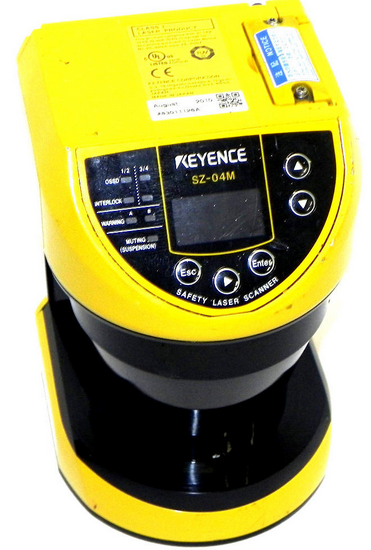 PLC Toolbox Supply, LLC: KEYENCE CORP SZ-04M SAFETY LASER SCANNER