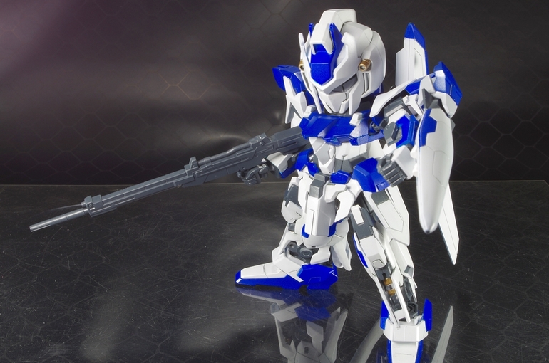GUNDAM GUY: SD + HG Delta Plus Test Color Ver. - Customized Build