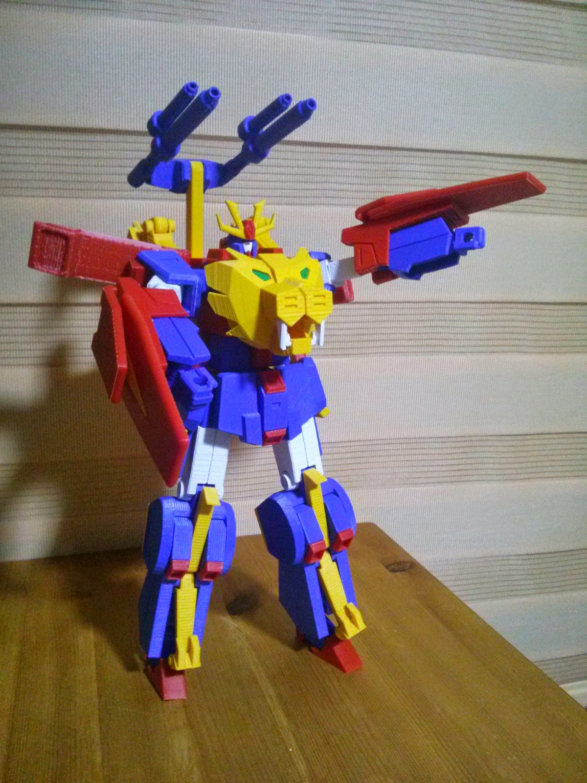 3D Printed Gundam Tryon 3