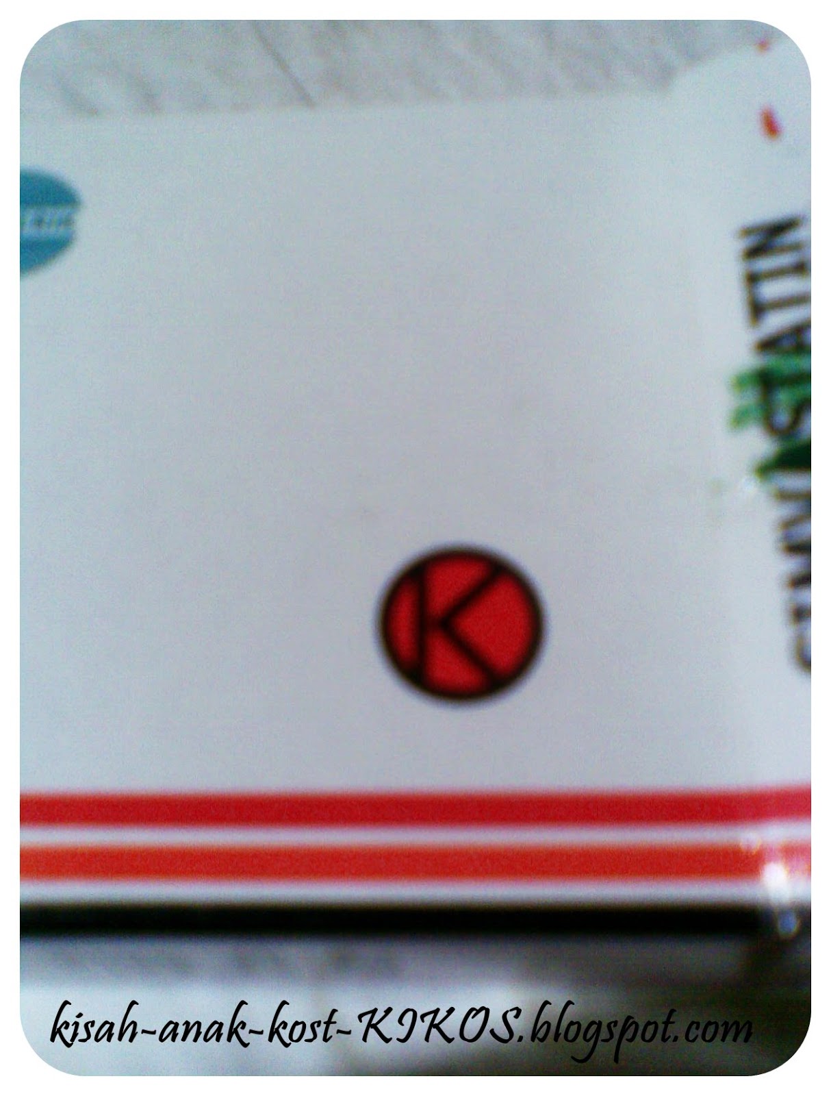 Kisah Anak Kost (KIKOS): Tanda Pada Bungkus Obat