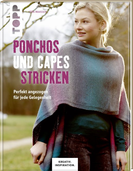 Strickwittchen : Ponchos und Capes stricken von Rita Maaßen