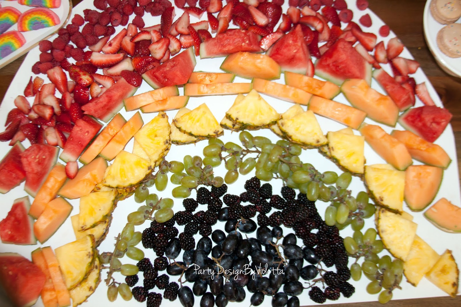 Rainbow theme party for Leona turning 6! Somewhere over the rainbow ...