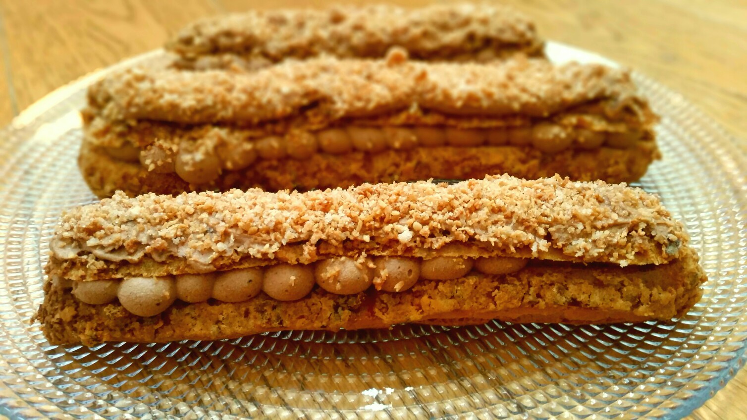 Éclairs chocolat coco caramélisée de Philippe Conticini - Petit chou sucré
