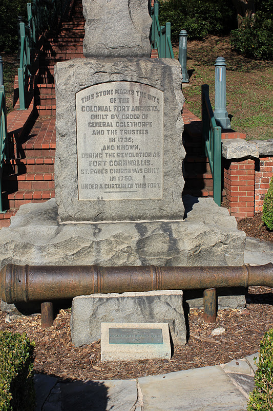 Where's Trevor: Colonial Fort Augusta/Fort Cornwalis - Augusta, Georgia