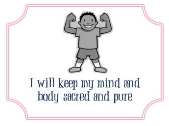 Primary Activity Ideas: My Body Is A Temple - Learning and Living the ...