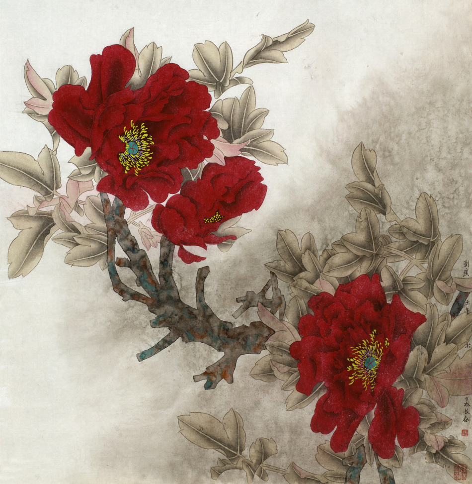 Liu Guang 刘广 (1969~) BIRDS&FLOWERS