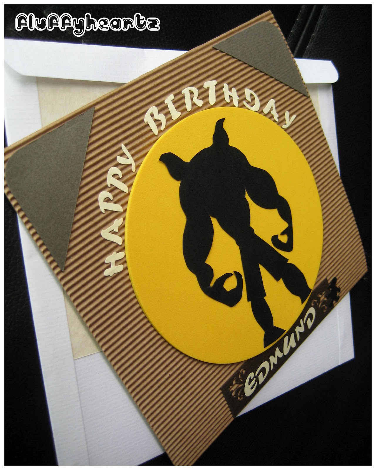 Fluffyheartz ♥: Birthday Card (Werewolf lover)