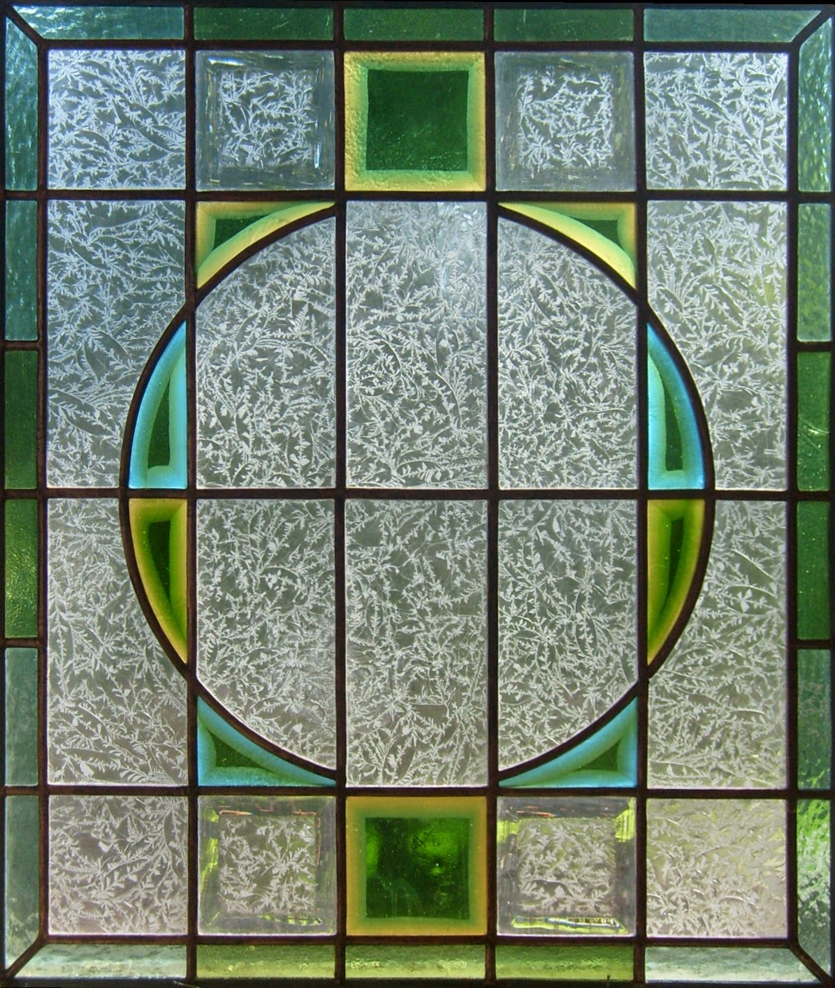 Vitráže Karko - návrhy - výroba - restaurování: GEOMETRICKÉ VITRÁŽE