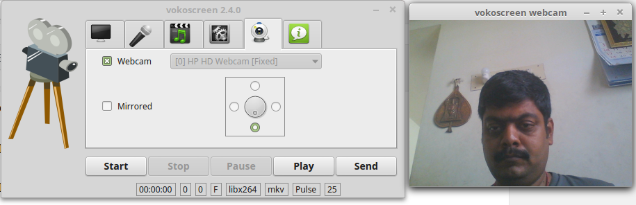 vokoscreen - a screen recorder for Linux