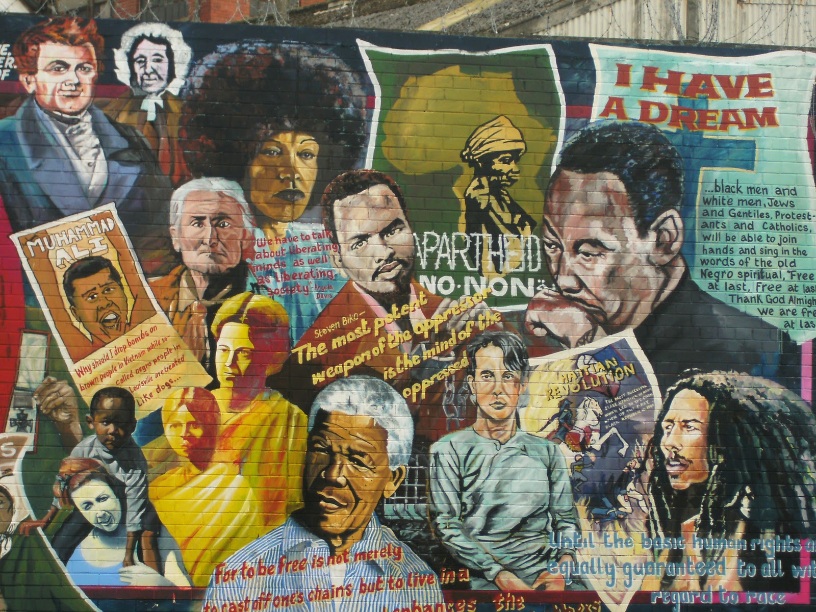 interesting civil rights murals from Northern Ireland | Sports, Hip Hop ...