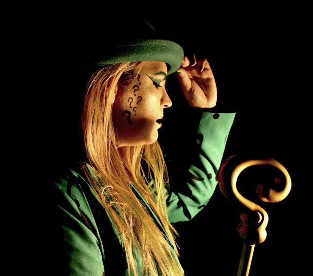 Diaries of a Sunflower: The Riddler Photo Shoot