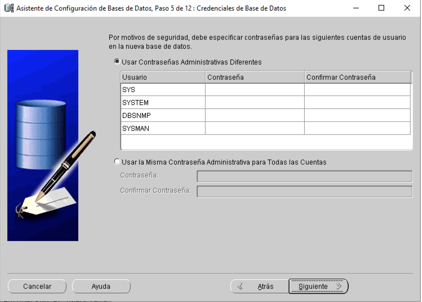 Martín Hernández Calva Crear Base De Datos Oracle 11g En Windows